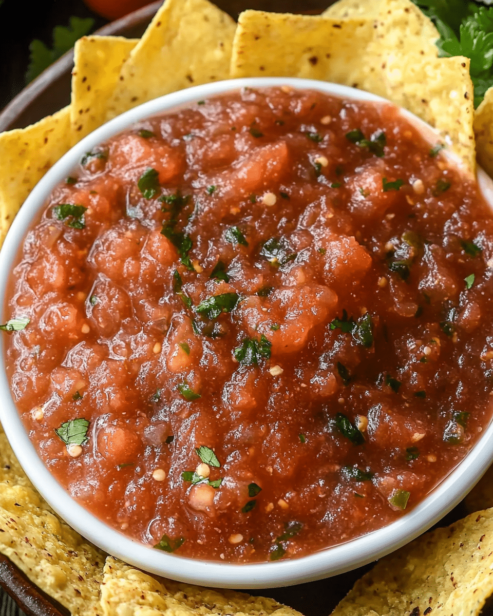 Best 5-Minute Fire Roasted Salsa | My Easy Plate