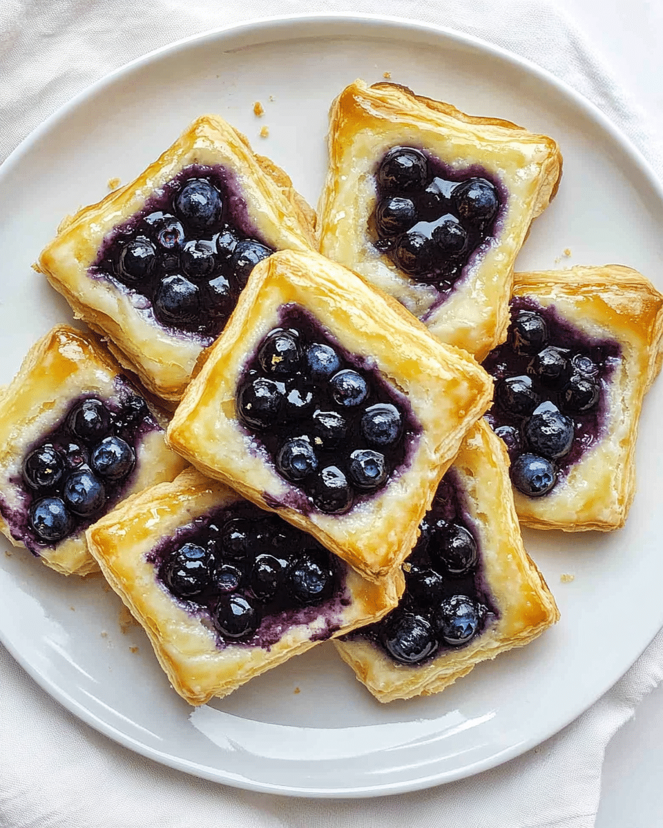 Lemon Blueberry Cream Cheese Danish My Easy Plate