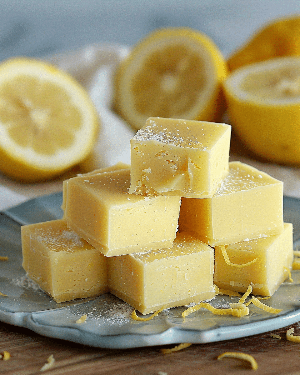 Lemon Fudge | My Easy Plate