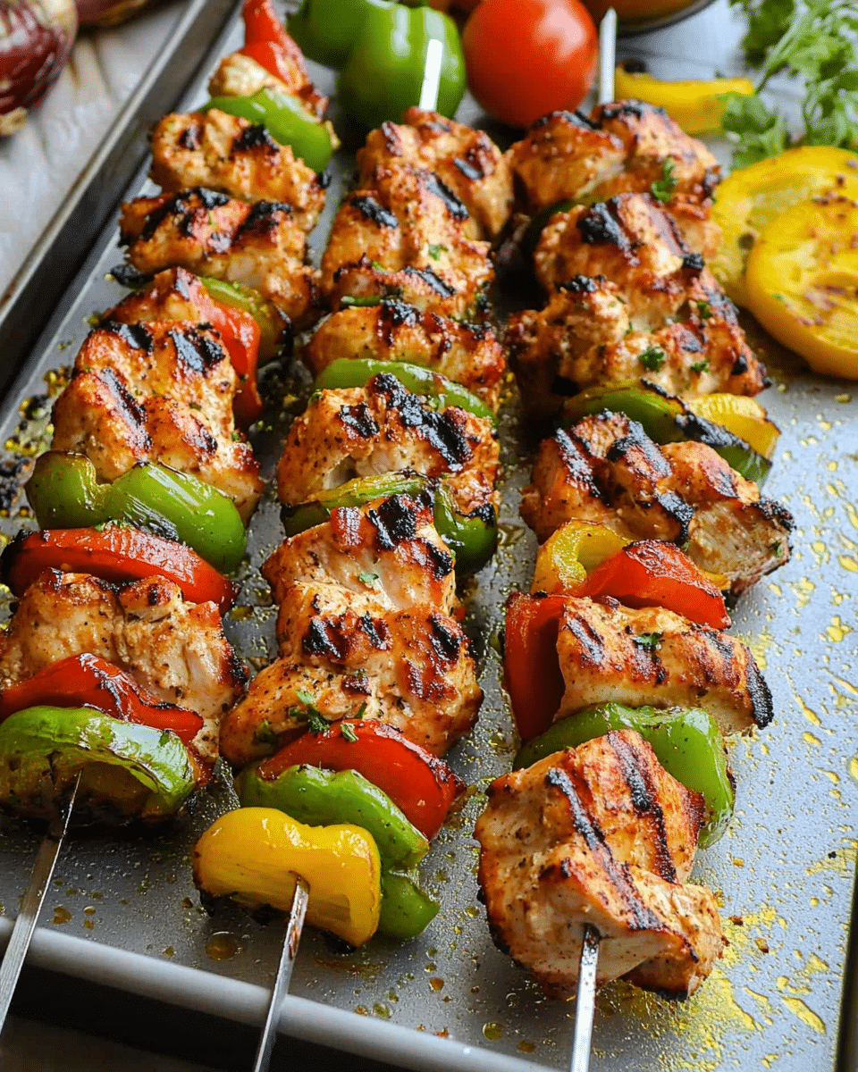 Grilled Chicken Kebab | My Easy Plate