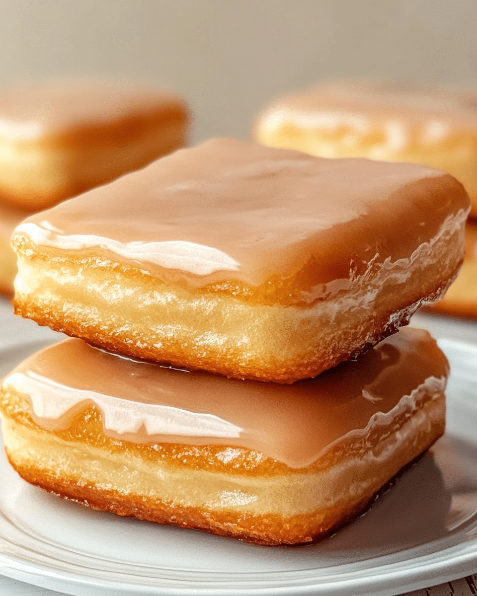 Homemade Maple Donut Bars | My Easy Plate