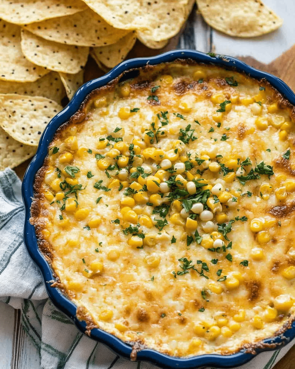Hot Corn Dip | My Easy Plate